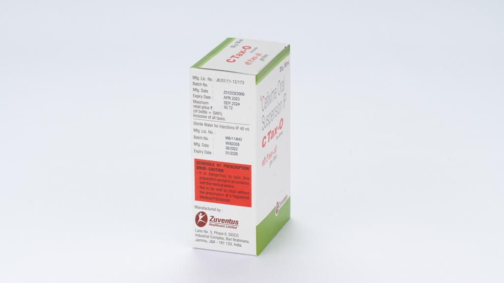 C Tax O Dry Syrup | Antibacterial | Cefixime