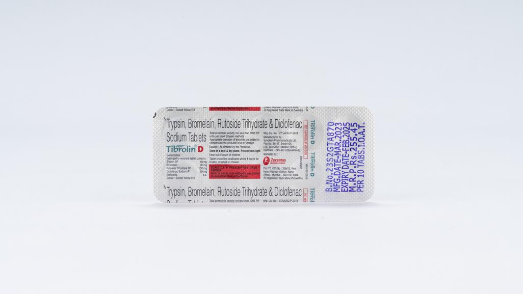 Tibrolin D Tablets | Zuventus