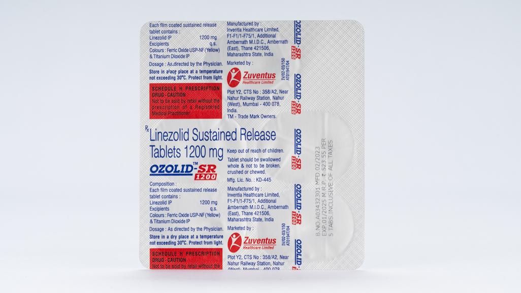 Ozolid SR 1200 Tablets | Zuventus