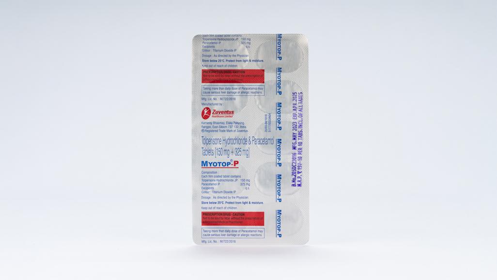 Myotop P Tablets | Zuventus