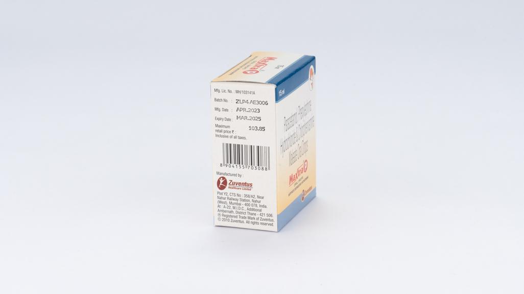 Maxtra P Oral Drops | Zuventus