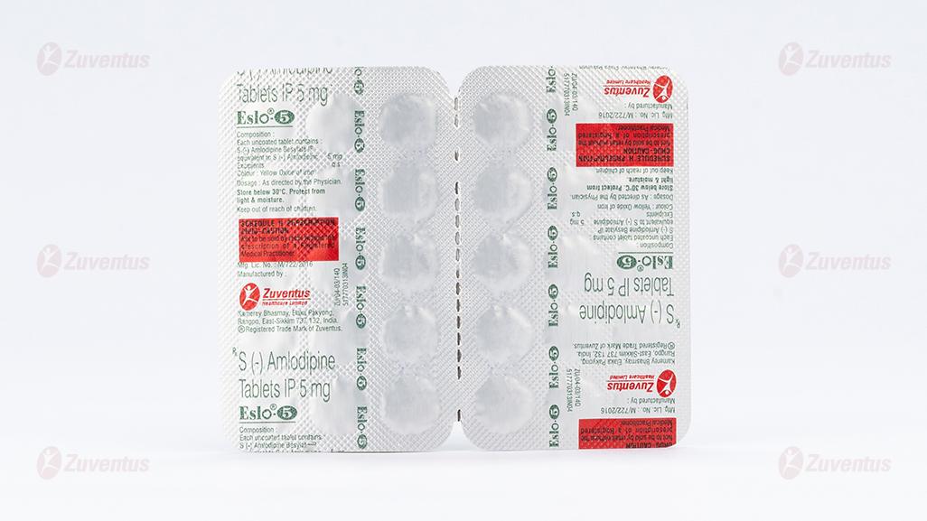 Eslo 1.25-2.5-5 Tablets | Zuventus