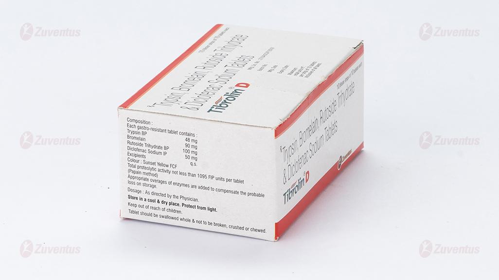 Tibrolin D Tablets | Zuventus