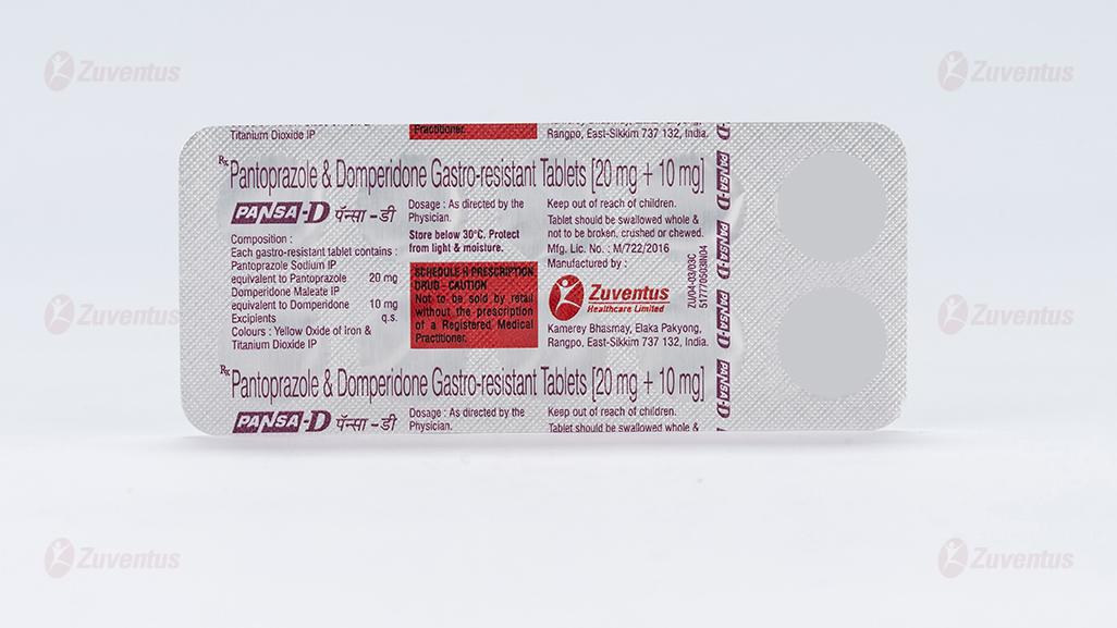 Pansa-D Tablets | Zuventus