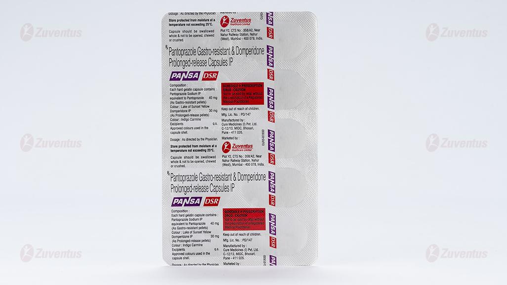 Pansa DSR Capsules | Zuventus