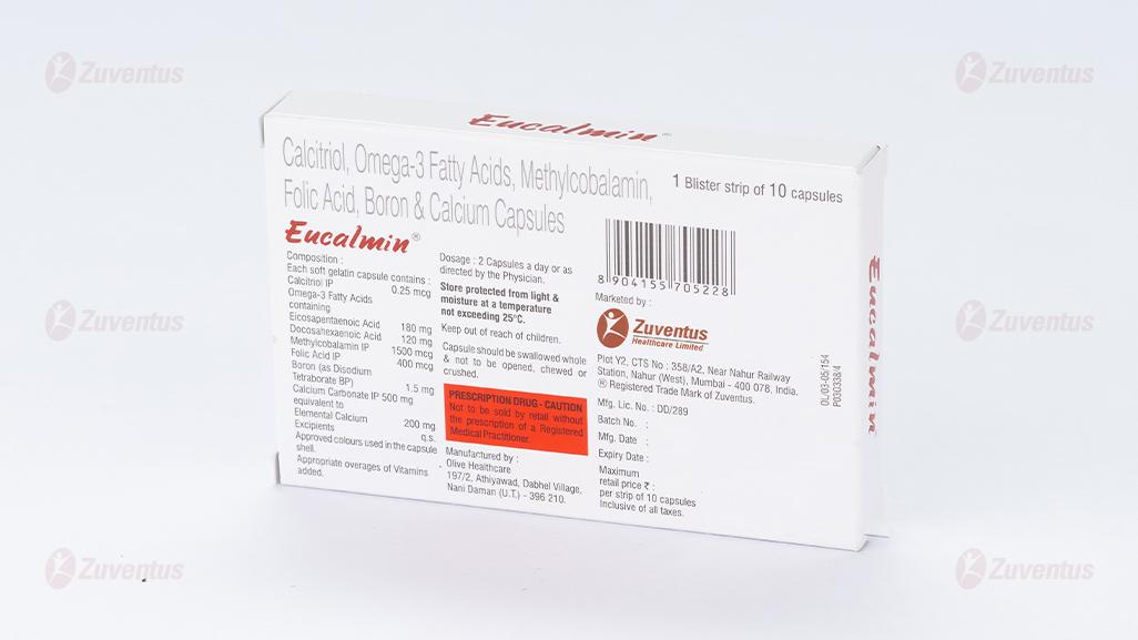 Eucalmin Capsules | Vitamins/ Minerals Supplements