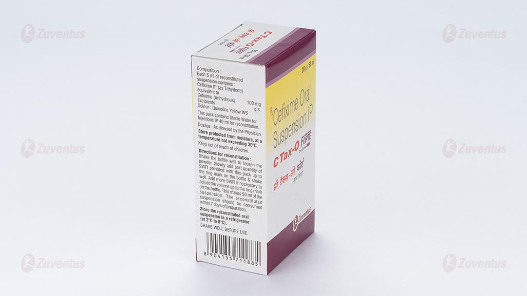 C Tax O Forte Dry Syrup | Zuventus