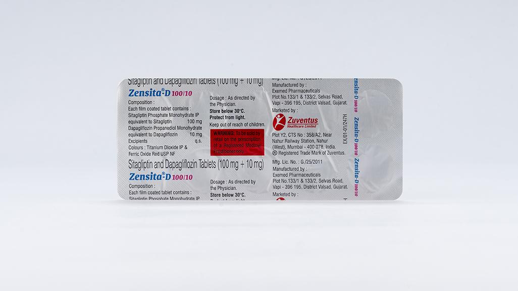 Zensita D 100 Tablets | Zuventus